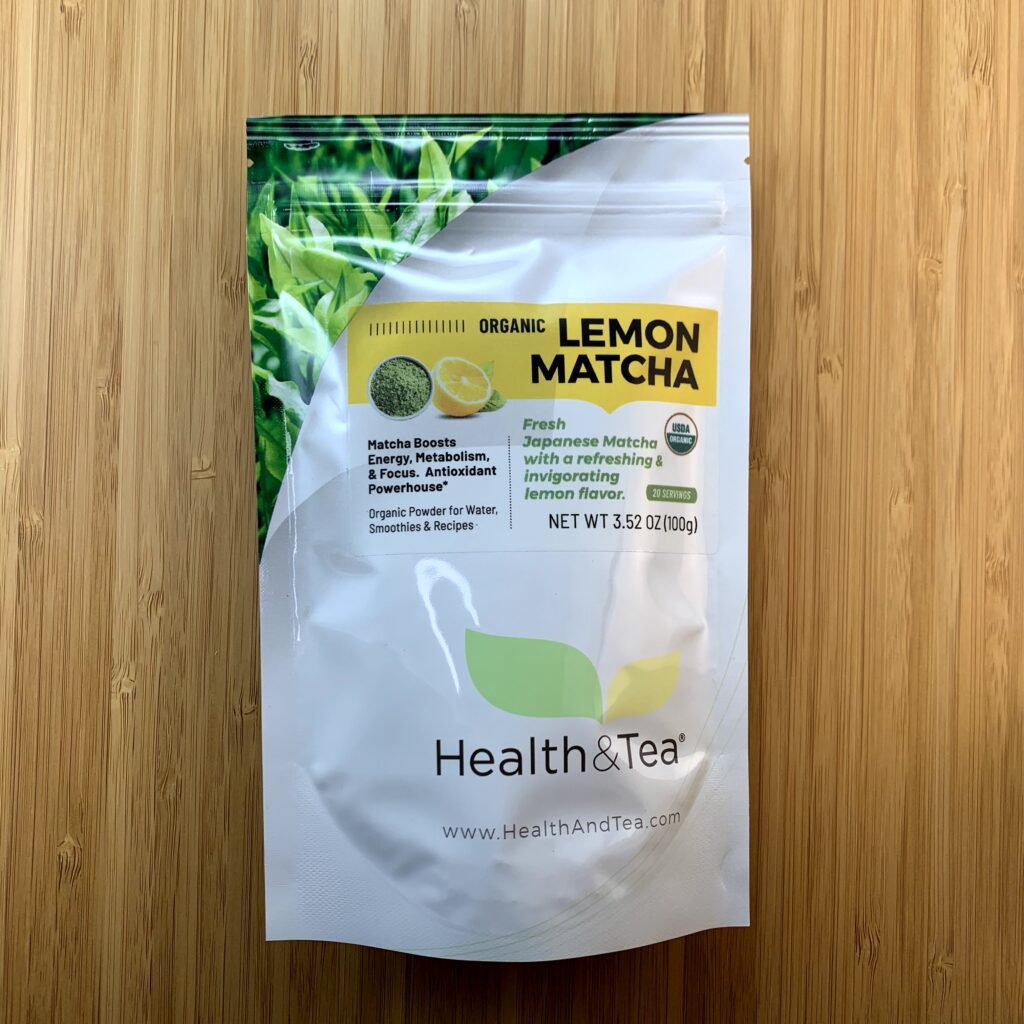 Lemon Matcha - Refreshing and Invigorating Lemon Flavor